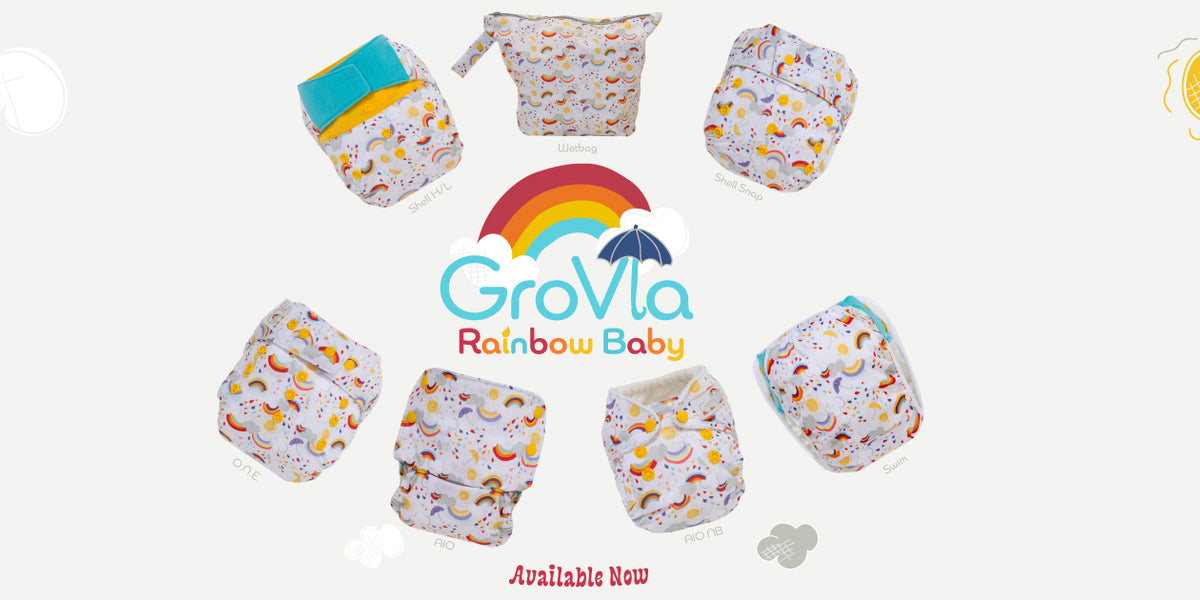 GroVia - Rainbow Baby Limited Edition Print — Cloth Diaper Kids