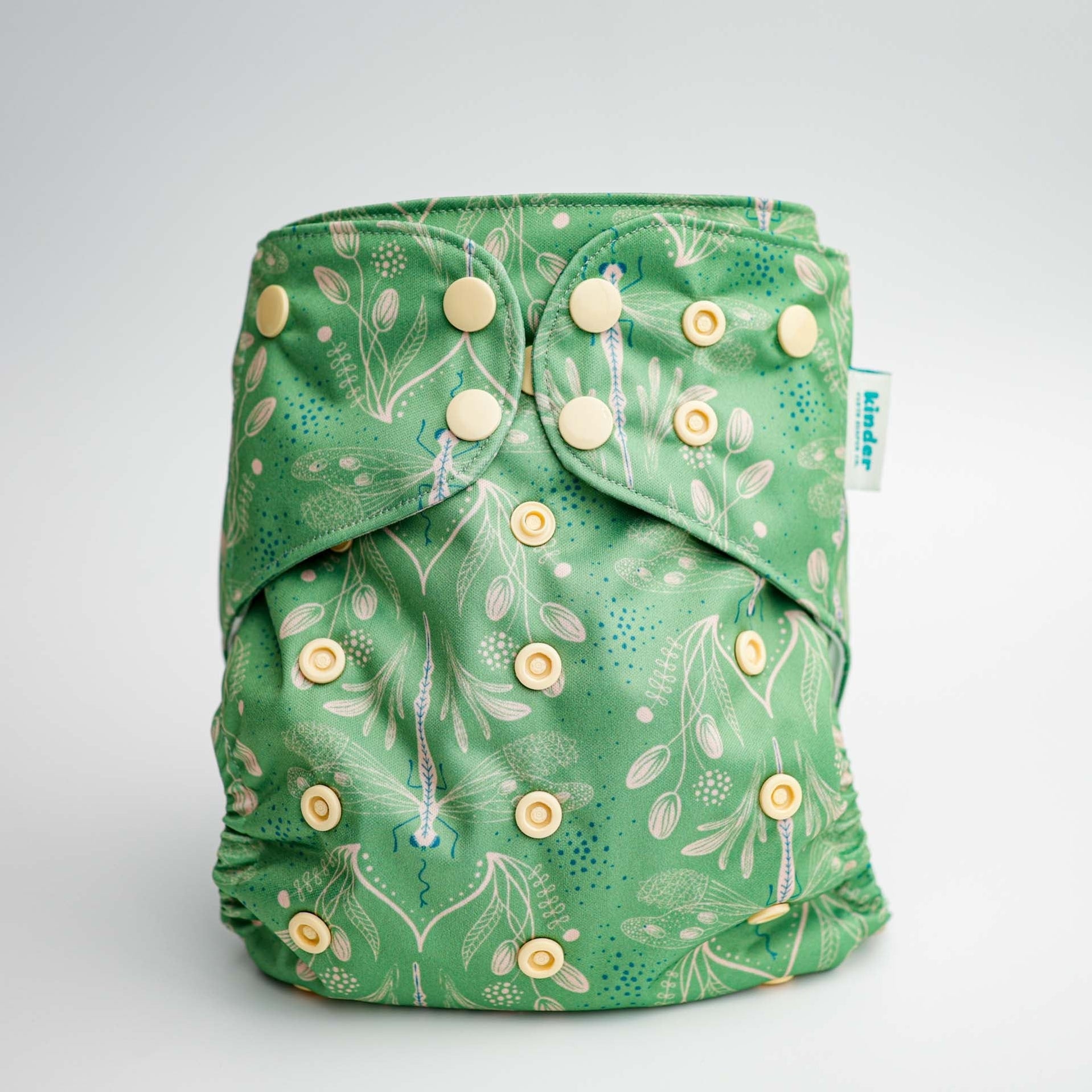Kinder Pocket Cloth Diaper With Bamboo Insert (7-60lbs) — Cloth Diaper Kids