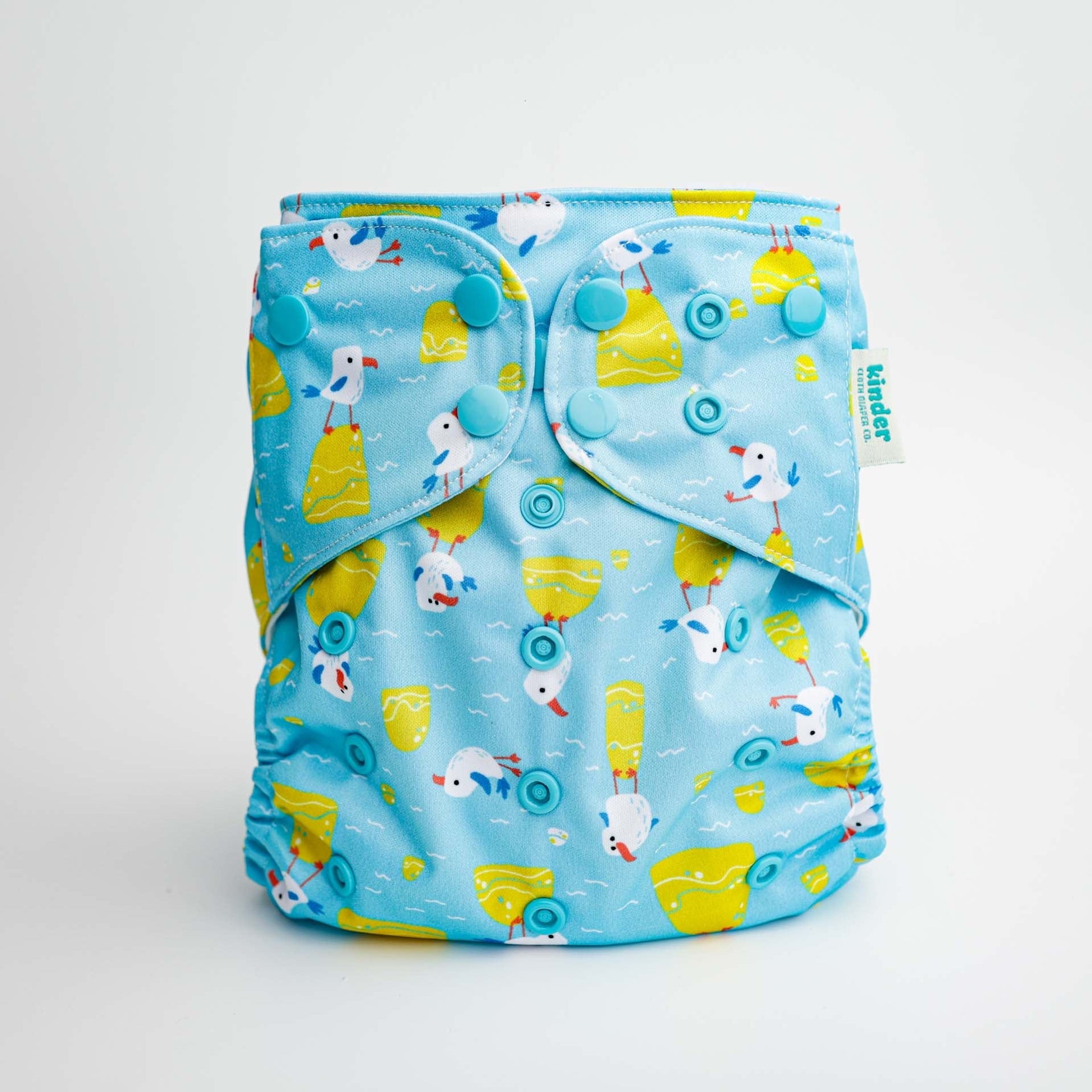 Kinder Pocket Cloth Diaper With Bamboo Insert (7-60lbs) — Cloth Diaper Kids