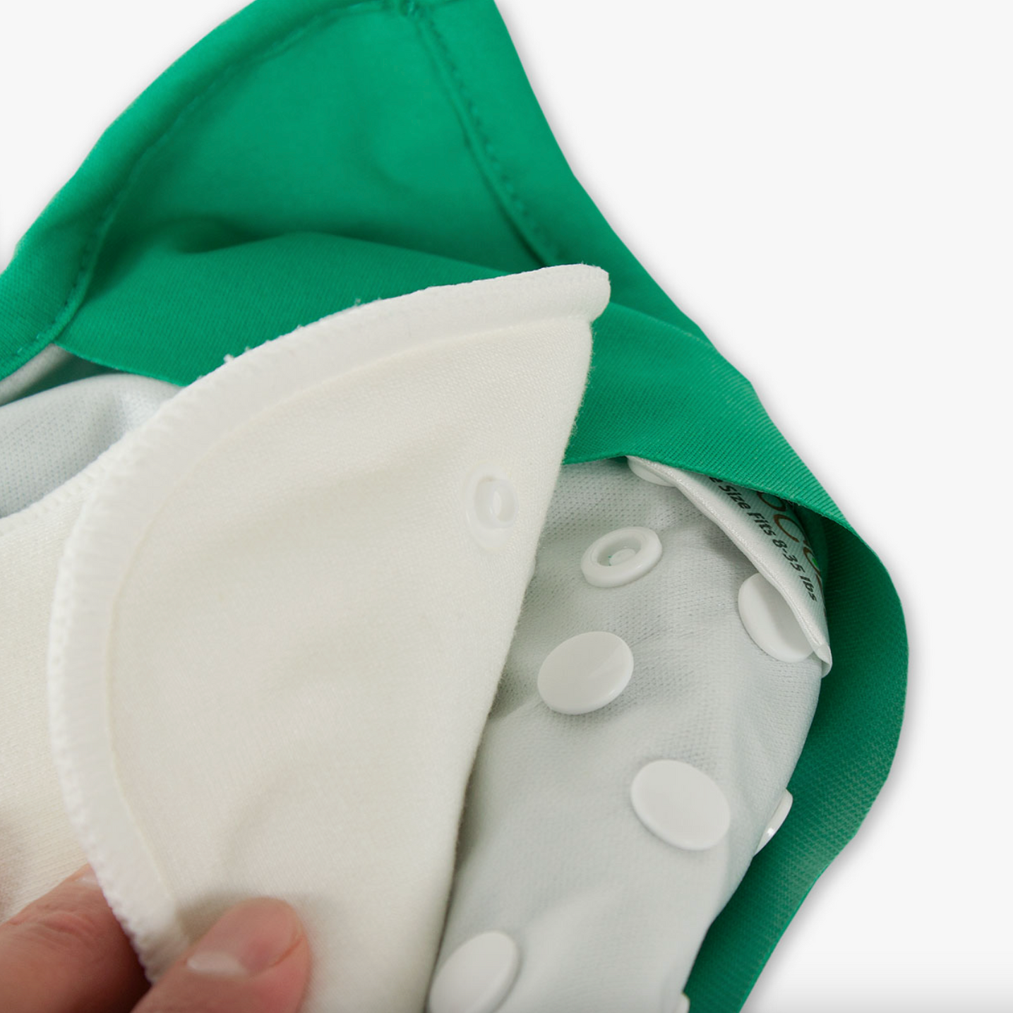 OsoCozy Bamboo Cotton Snap-in Diaper Inserts (6 Pack) — Cloth Diaper Kids