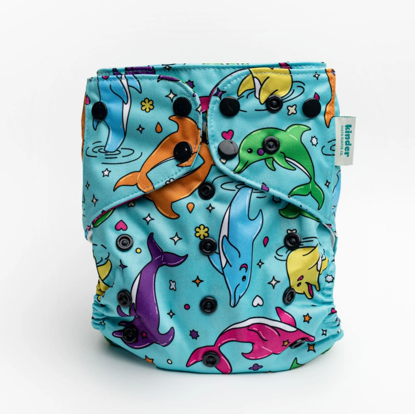 Kinder Pocket Cloth Diaper With Bamboo Insert (7-60lbs) — Cloth Diaper Kids