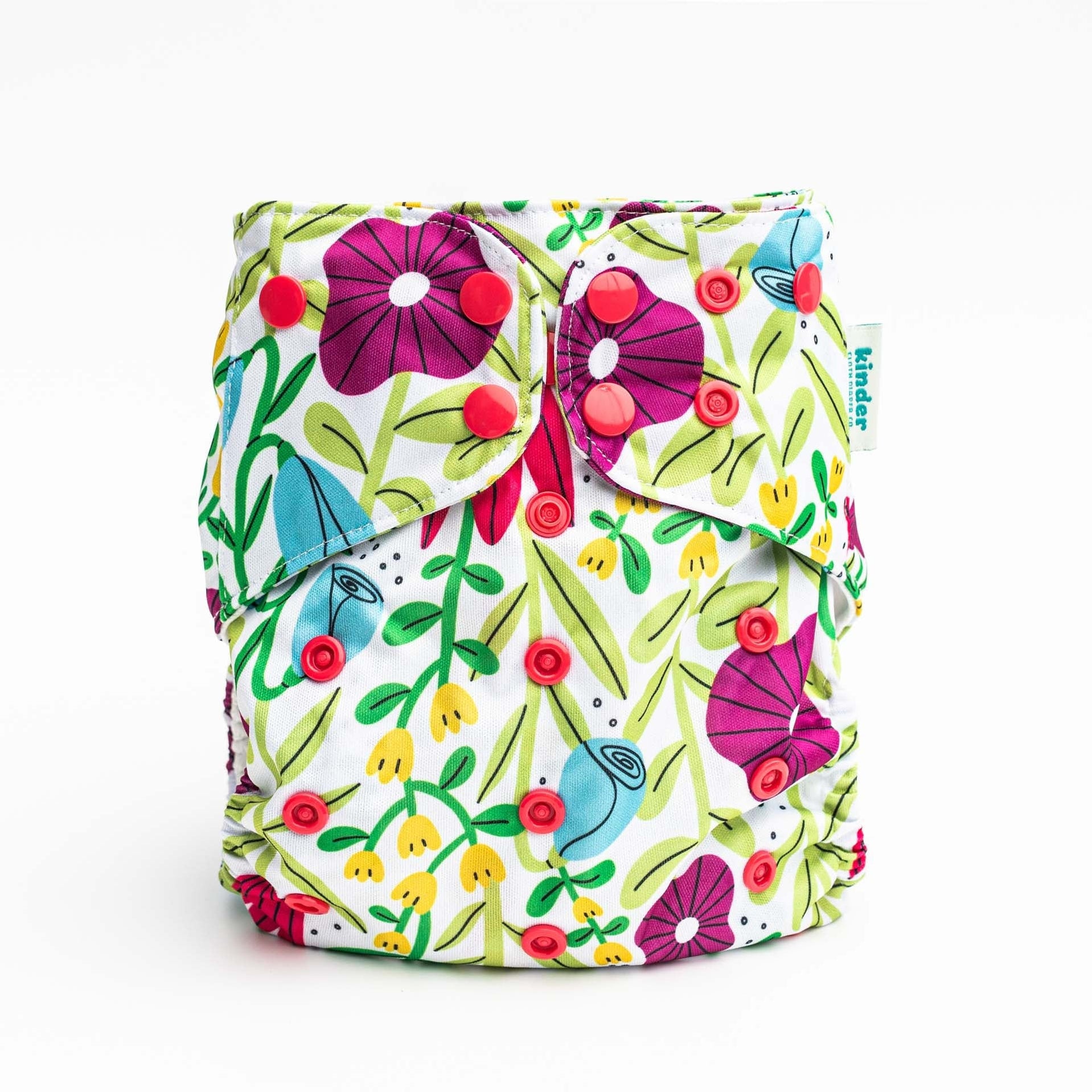 Kinder Pocket Cloth Diaper With Bamboo Insert (7-60lbs) — Cloth Diaper Kids